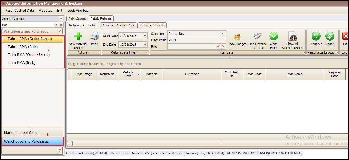How To Create a Return Material to Supplier